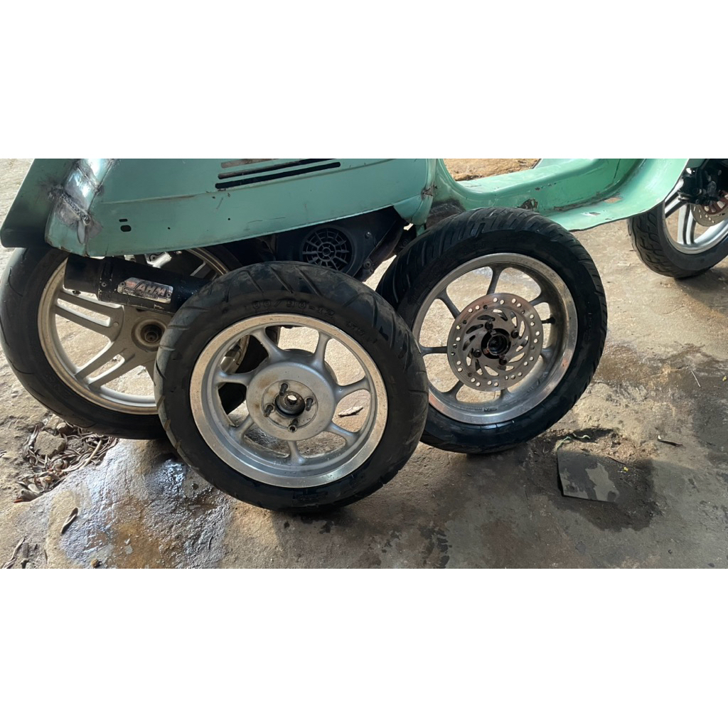 Jual velg scoopy pnp vespa PX R12 | Shopee Indonesia