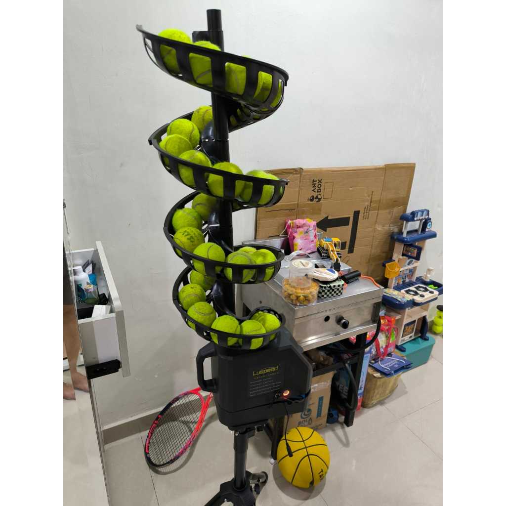 Jual Luspeed Mesin Pelempar pelontar laucher Bola Tenis / Padel Ball ...