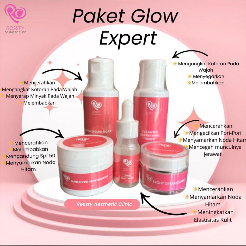 Jual PAKET GLOW EXPERT (cream malam retinol) | Shopee Indonesia