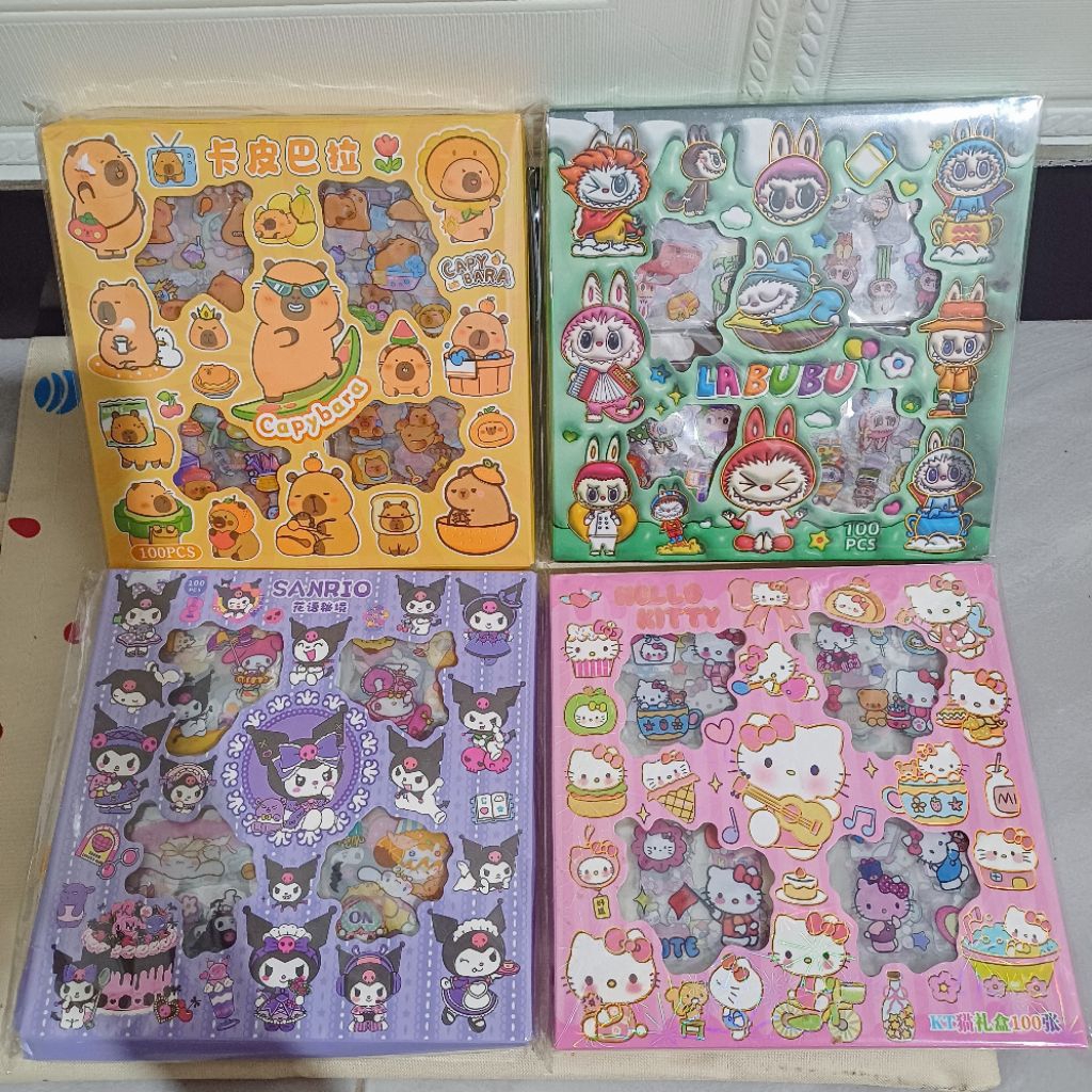 Jual STICKER MOMO LUCU 3D 100 PCS | Shopee Indonesia