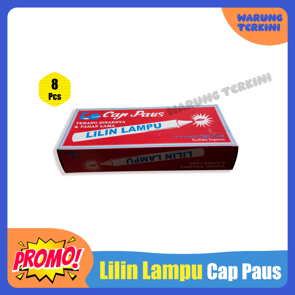 Jual Lilin Cap Paus 1 Box isi 8 | Shopee Indonesia