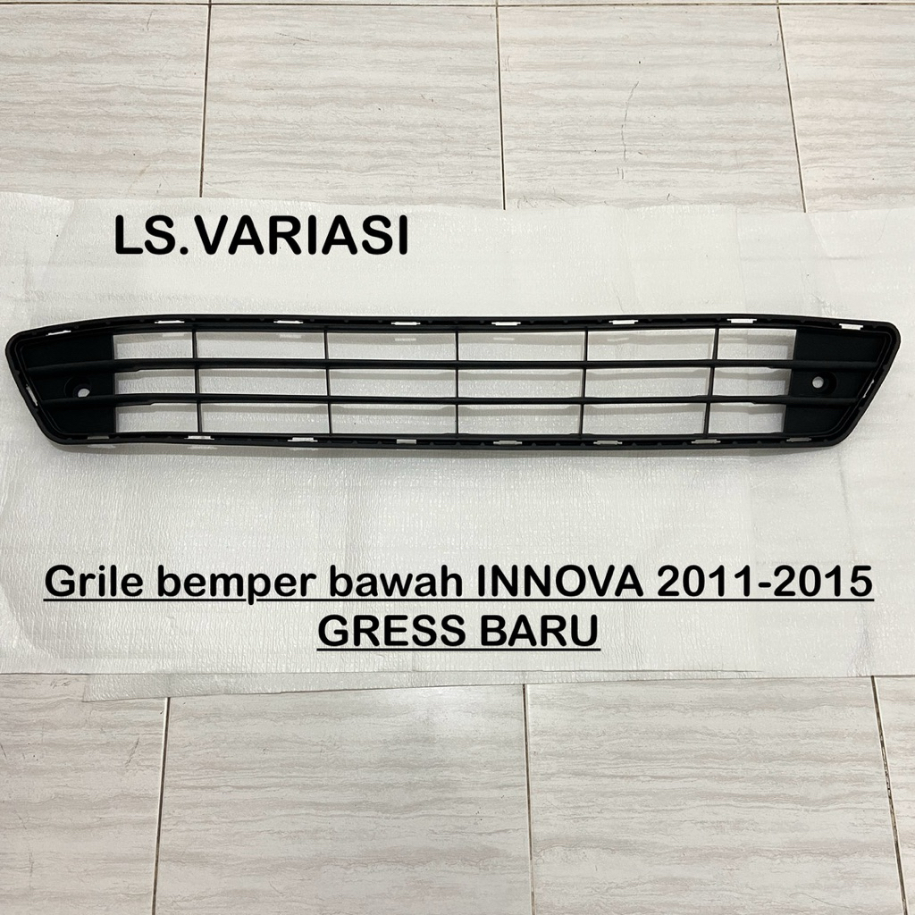 Jual Ram Grill Bawah Innova 2011-2015 Bemper Depan Radiator Lower ...