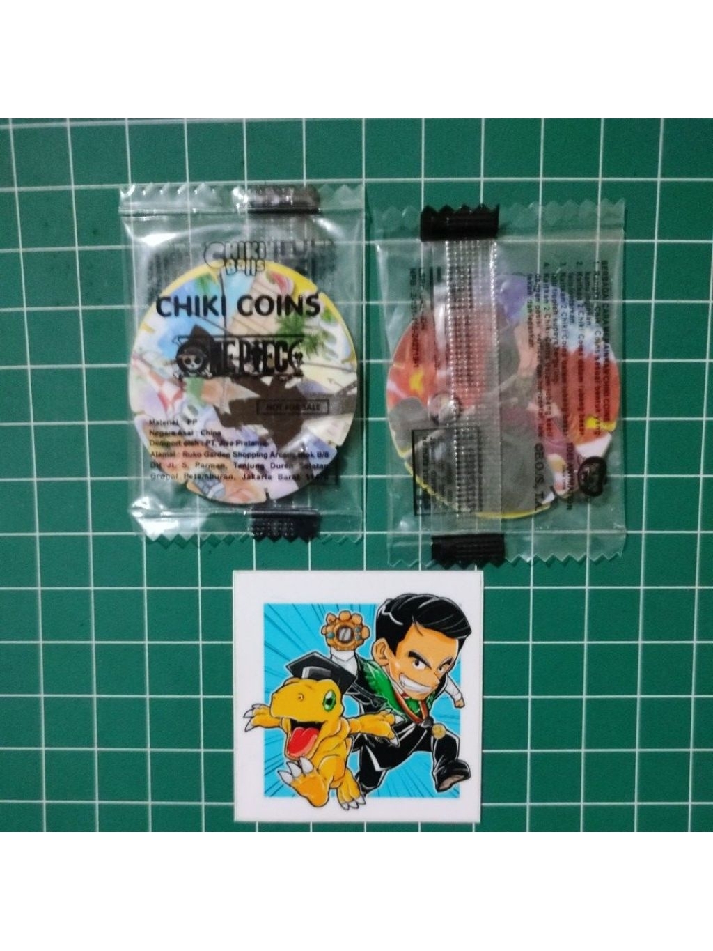 Jual Tazos Zoro One Piece Chiki Coins - (New Sealed) | Shopee Indonesia