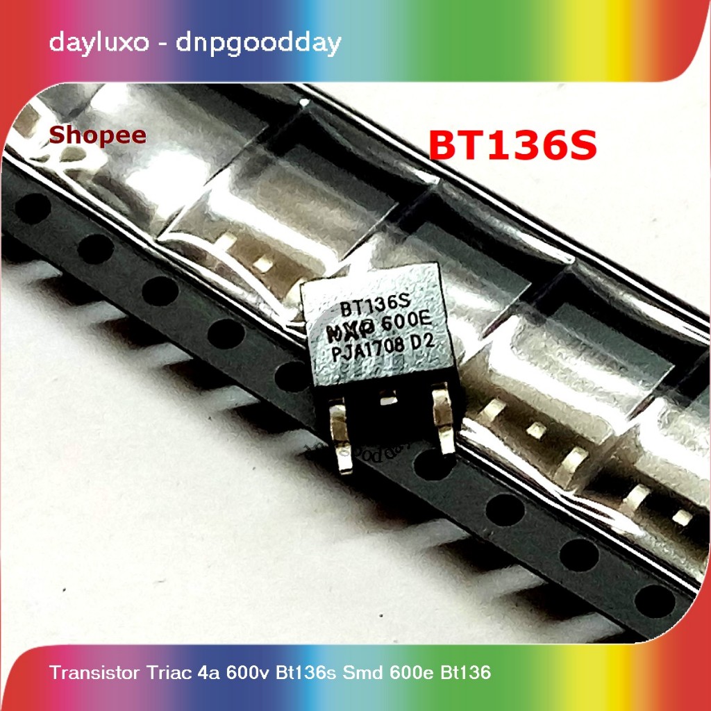 Jual transistor triac 4a 600v bt136s smd 600e bt136 | Shopee Indonesia
