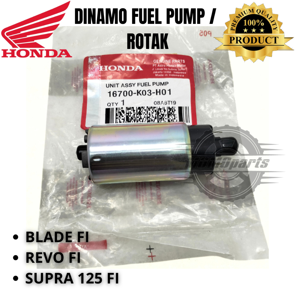 Jual ORIGINAL DINAMO FUEL PUMP ROTAK INJEKSI MOTOR HONDA K03 BLADE FI ...
