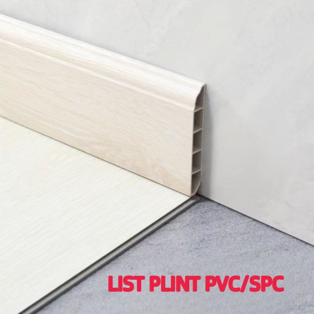 Jual PLINT LANTAI PVC/ PLINT /LIST PLINT FIOORING PVC/LIST PLANK PVC/Skirting Lantai Flooring ...