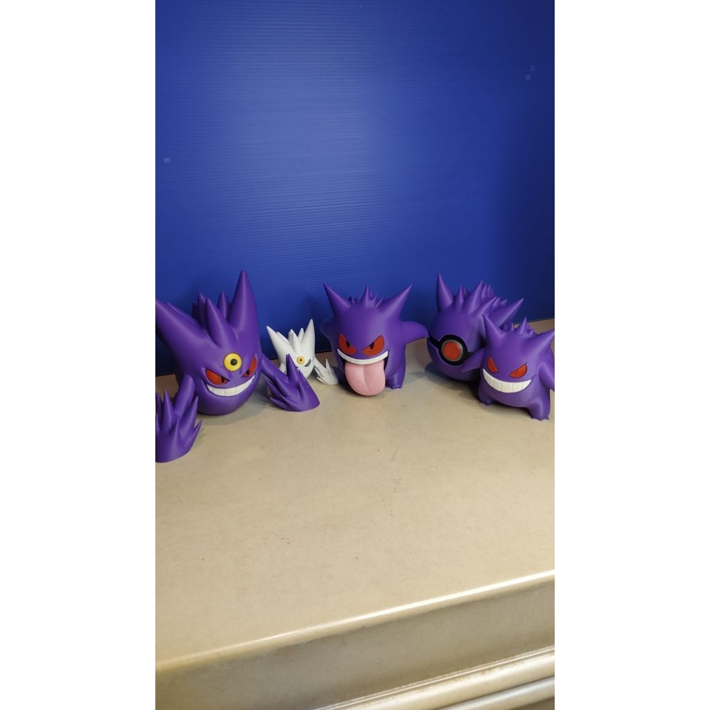 Jual 3D Pokemon Gengar Full Mode Display (Normal/Shiny) | Shopee Indonesia