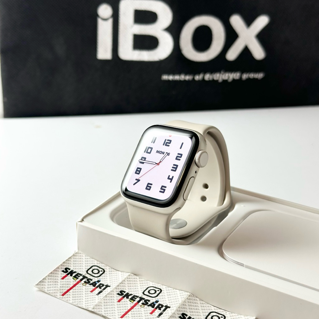 Jual Apple Watch SE Gen 2 40mm iBox Starlight iwatch Battery Health 99% ...