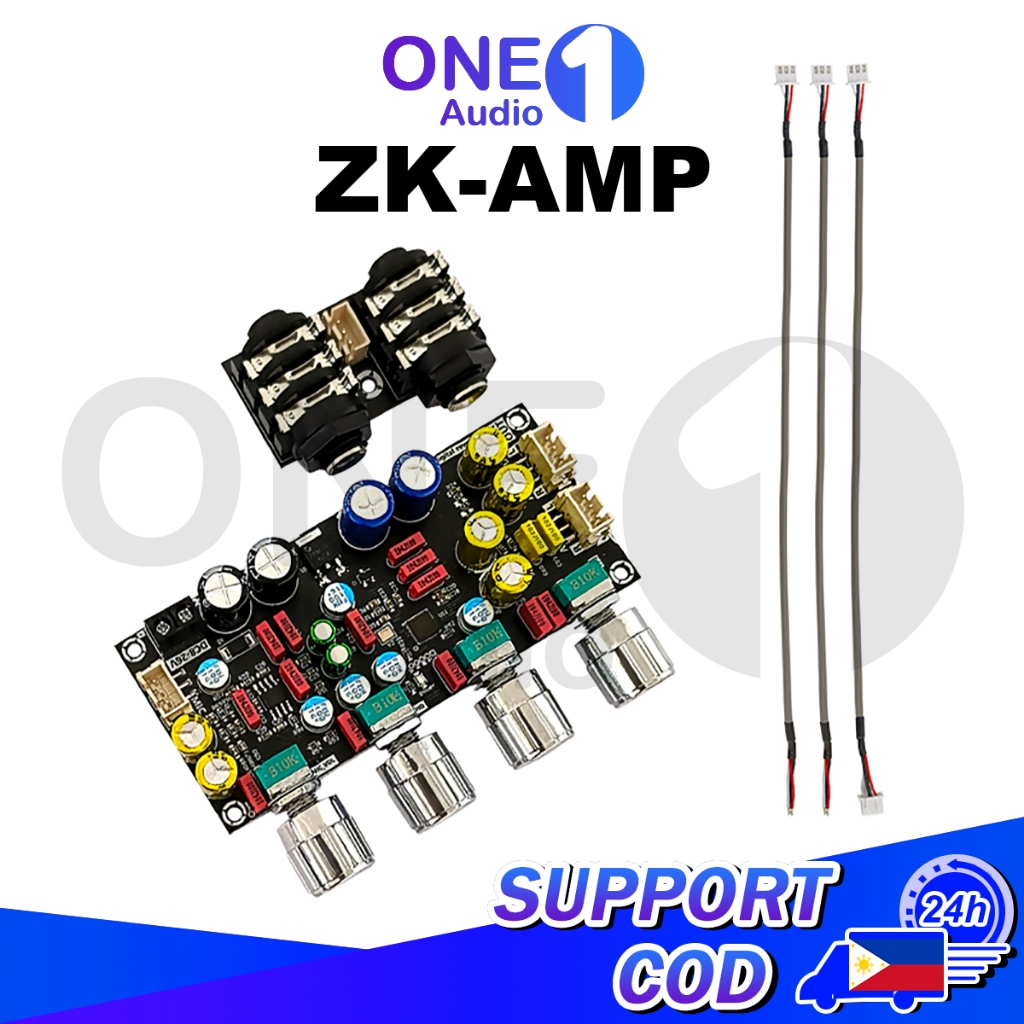 Jual OneAudio ZK-AMP Preamp Mic DSP yang Ditingkatkan Meningkatkan Suara Karaoke Desain Ringkas ...