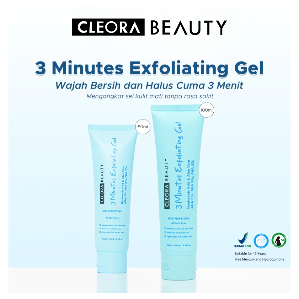 Jual Cleora Beauty 3 Minutes Exfoliating Gel - Peeling Gel Exfoliating ...