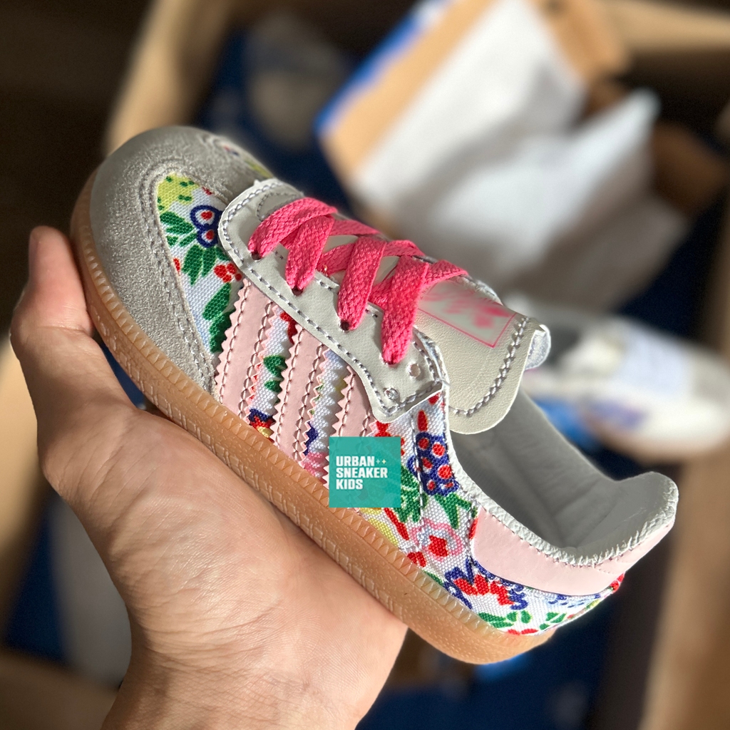 Jual SEPATU SAMBA ANAK 1-10 TAHUN 21-35 FLOWERS LONDON PEREMPUAN ...