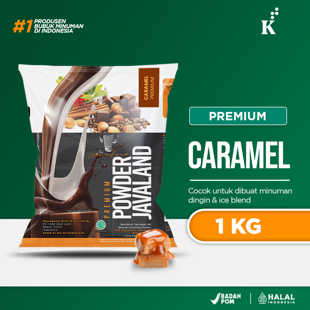 Jual Bubuk Minuman Premium Caramel Javaland Grande | Shopee Indonesia