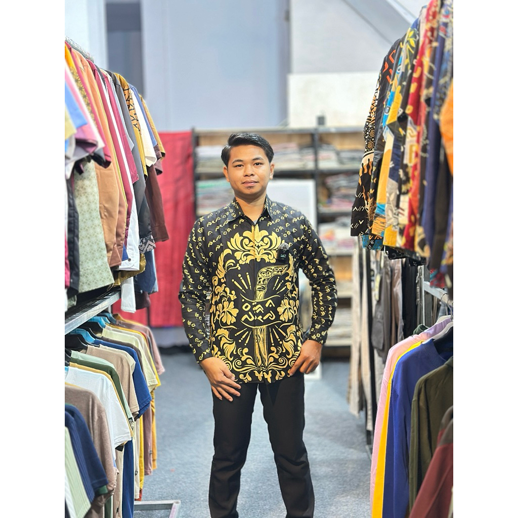 Jual Batik Lontara Khas Bugis Makassar (Pakai Furing/Lapisan) | Shopee ...