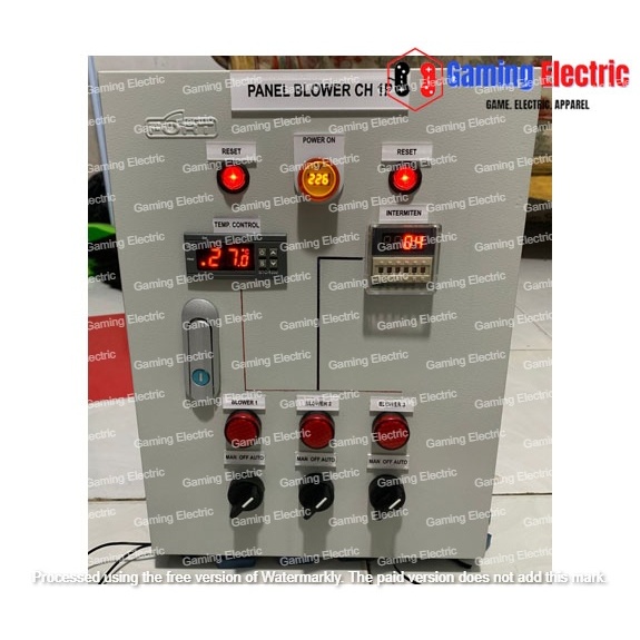 Jual Panel Listrik 3 Blower Kandang Ayam CH 1 Phase Custom | Shopee ...