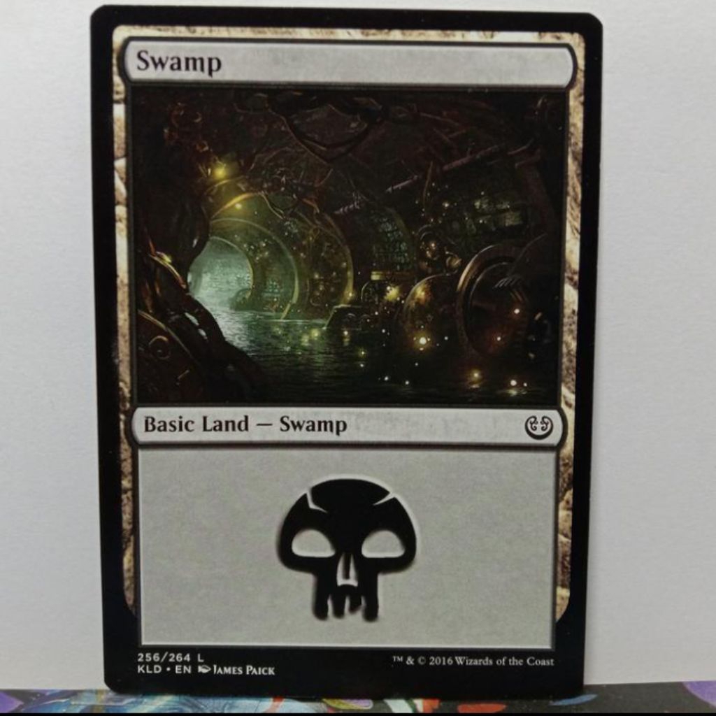 Jual MTG Magic The Gathering KLD Kaladesh, Basic Land Swamp 256/264 L ...