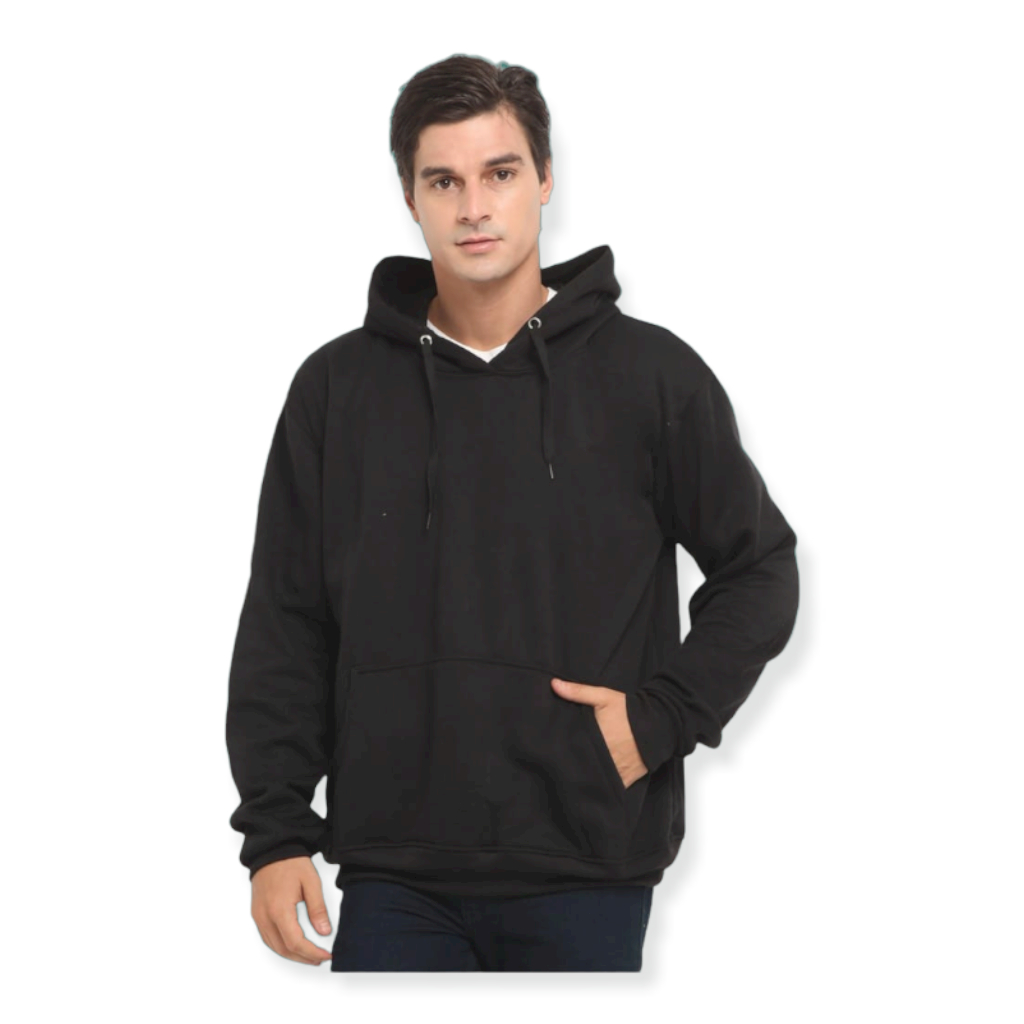 Jual Hoodie Jumper Polos Basic TANPA MERK/NO BRAND Pria Wanita Fleece ...
