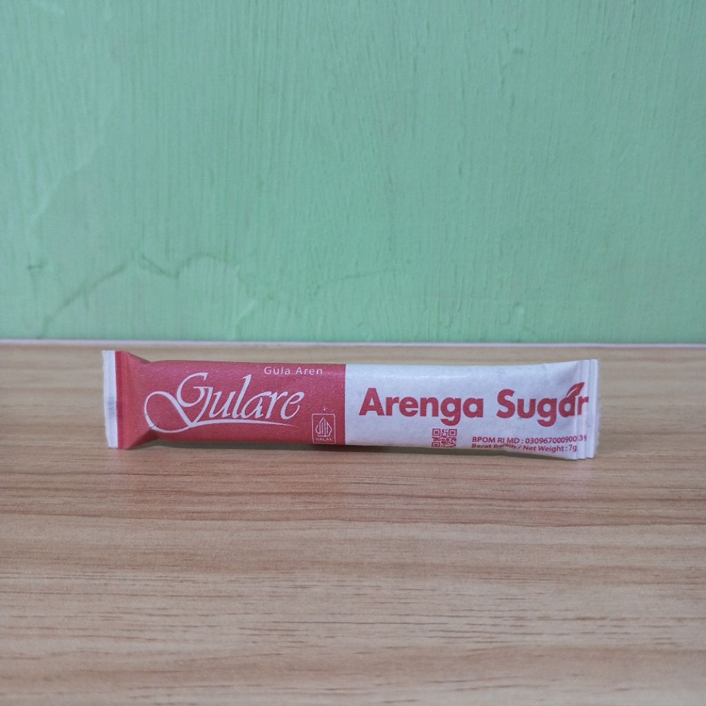 Jual Gula Aren GULARE Palm Sugar sachet stick 7 gram | Shopee Indonesia