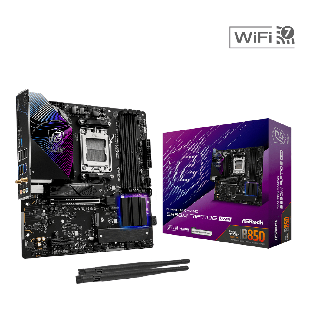 Jual Motherboard Mobo Asrock PHANTOM GAMING PG B850M B-850M Riptide ...