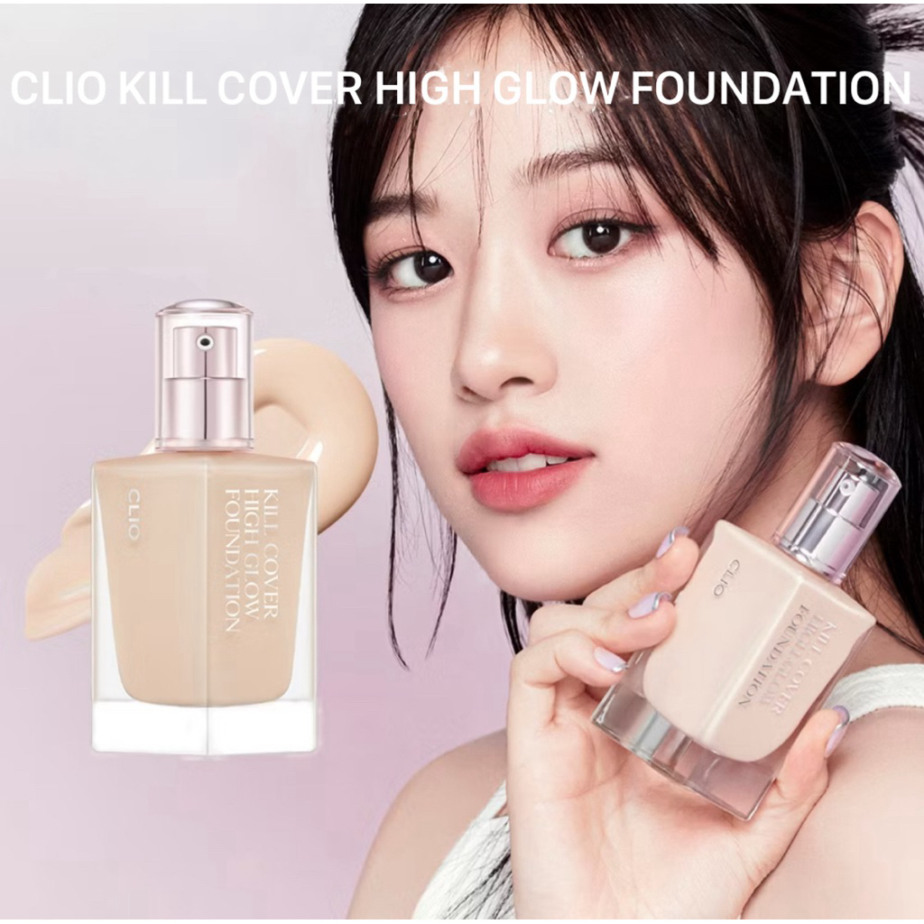 Jual Clio Kill Cover High Glow Foundation | Shopee Indonesia