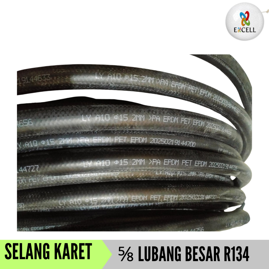 Jual Selang slang karet ac mobil r12 r134 r134a ukuran 1/2 3/8 5/8 ...