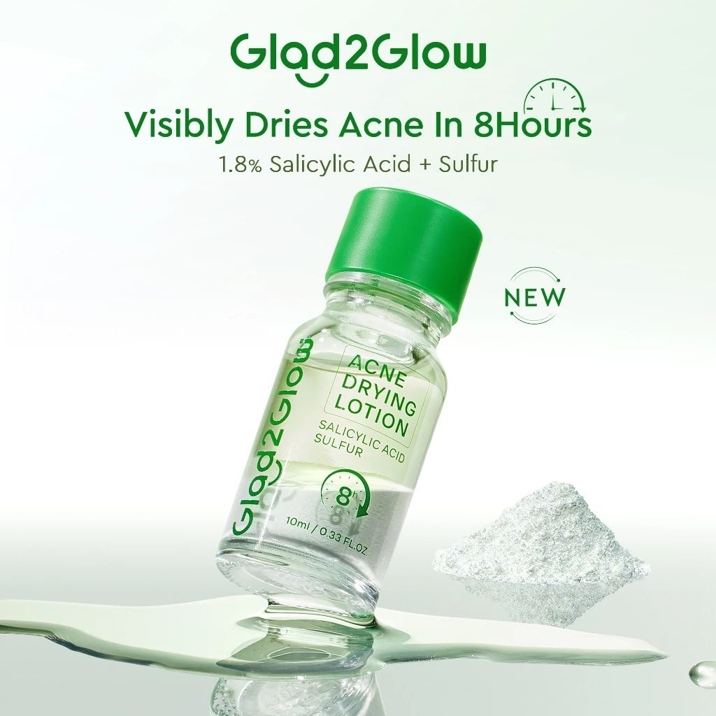 Jual Glad2glow G2G Acne Drying Lotion | Acne Spot Treatment | ACNE SPOT ...