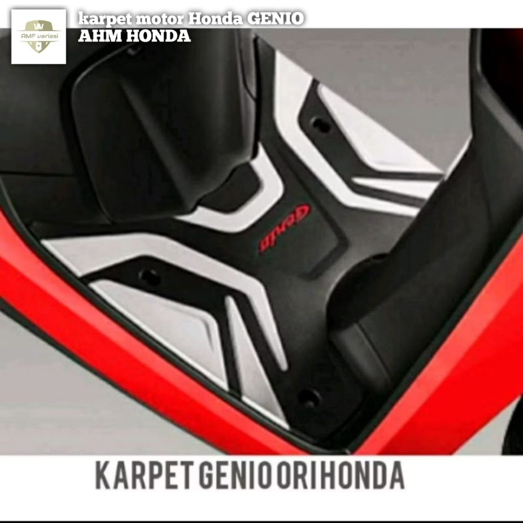 Jual karpet motor ori honda GENIO 110 cc rubber step floor anti slip ...