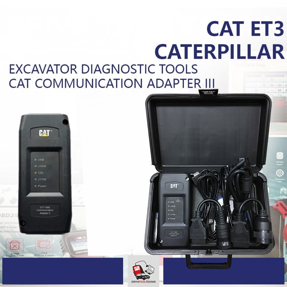 Jual Scanner CAT Caterpillar ET3 Diagnostik Adapter III | Shopee Indonesia