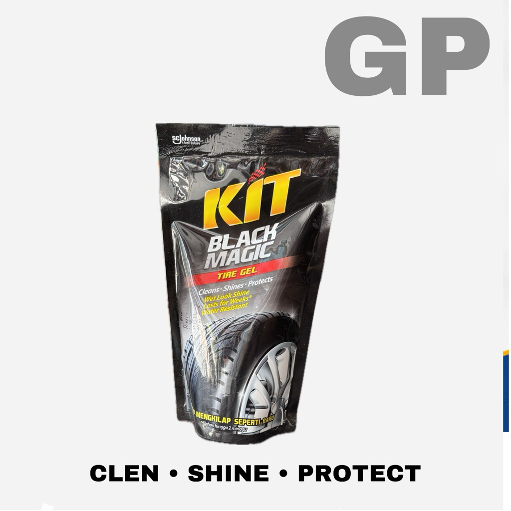 Jual KIT Black Magic Tire Gel - Pengkilat Ban - 200ml | Shopee Indonesia