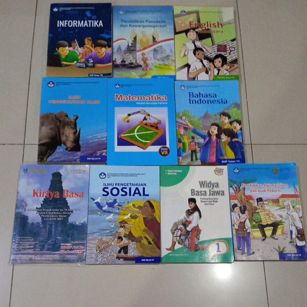 Jual ENGLISH FOR NUSANTARA SMP KELAS VII REVISI 2022 / INFORMATIKA MATEMATIKA B INDO IPA IPS ...