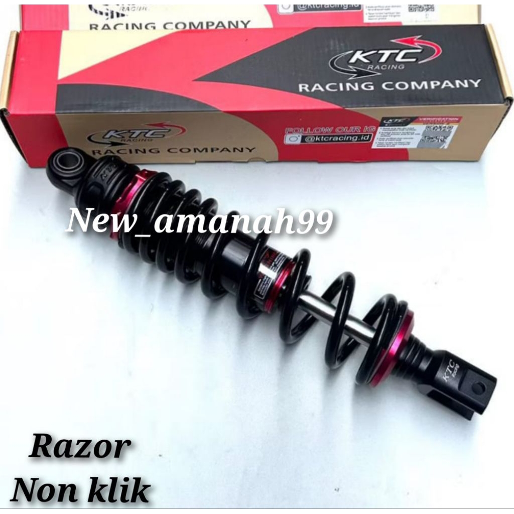 Jual SHOCK KTC RAZOR NON KLIK UK 300MM 325MM 340MM MATIC VARIO 110 125 ...