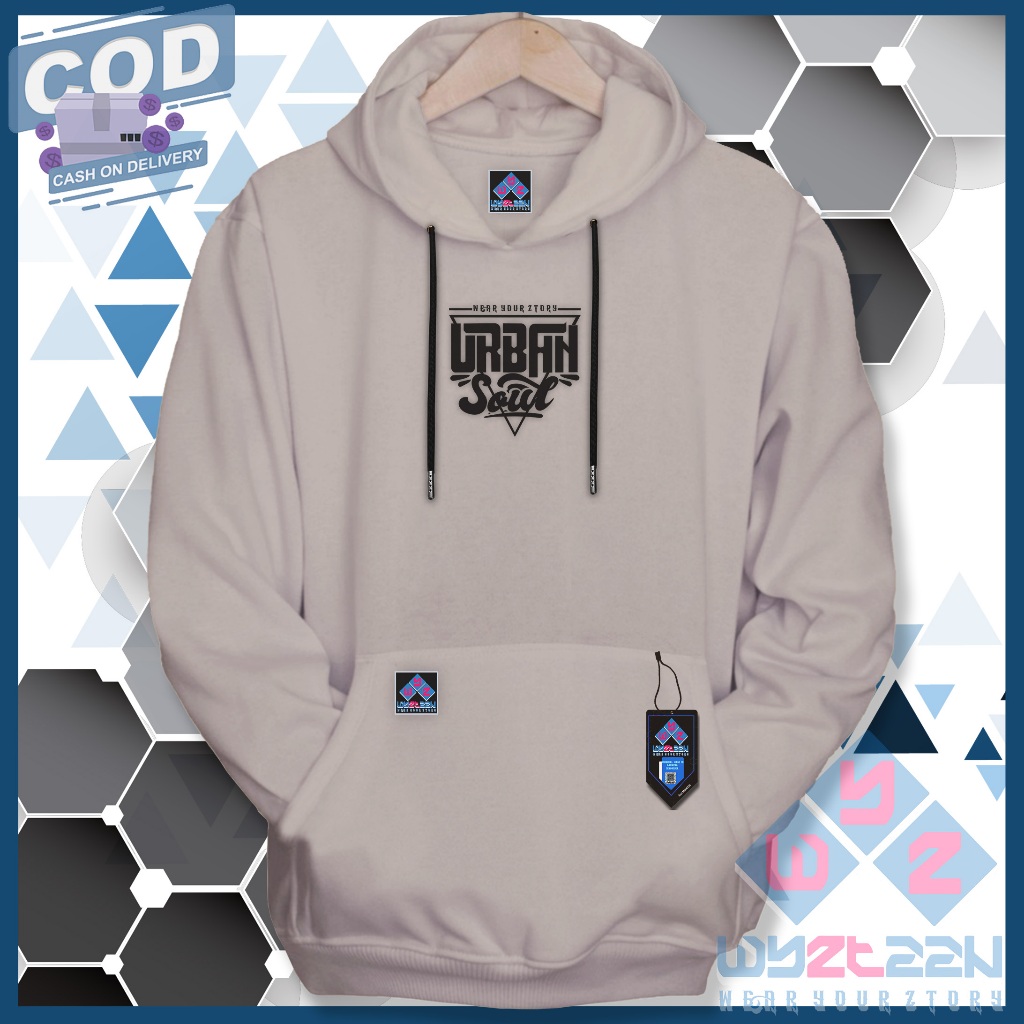 Jual Hoodie Pria Distro Warna Cream Mr.Dee Kachios Original Bandung ...