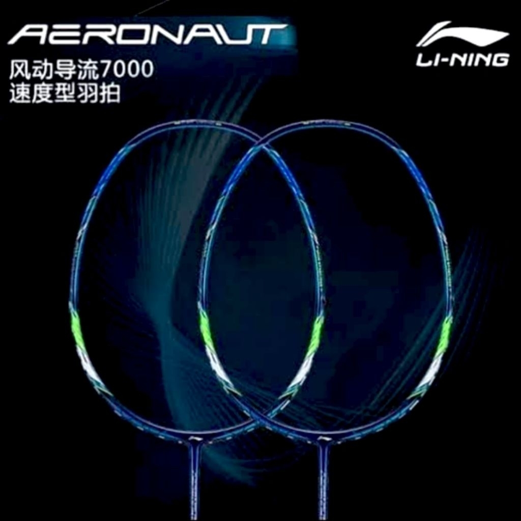 Jual RAKET BADMINTON LINING AERONAUT 7000-7000 combat 32lbs SEPESIAL ...
