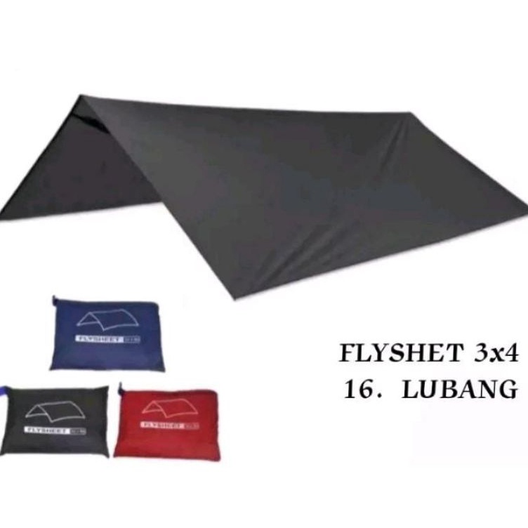 Jual Flysheet Ukuran 2x3 3x3 3x4 4x6 Waterproof Bergaransi | Shopee Indonesia