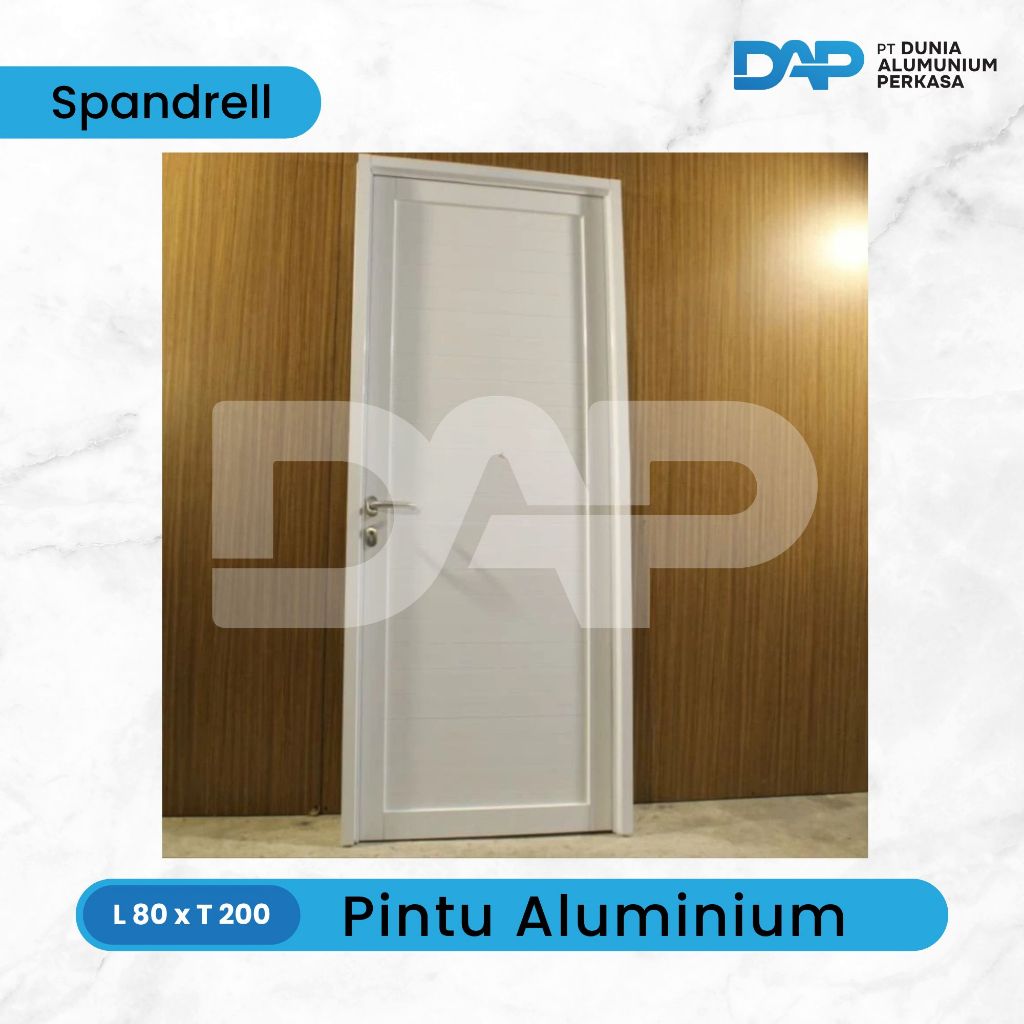 Jual Pintu Aluminium Spandrell / Alumunium 80 x 200 - Anti Rayap Anti ...
