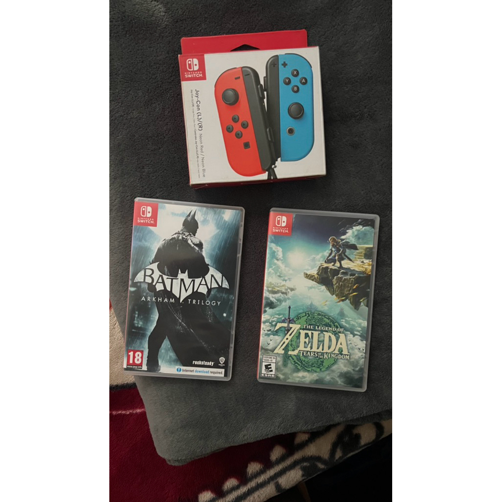 Jual Joycon original nintendo switch neon edition ex nintendo switch ...