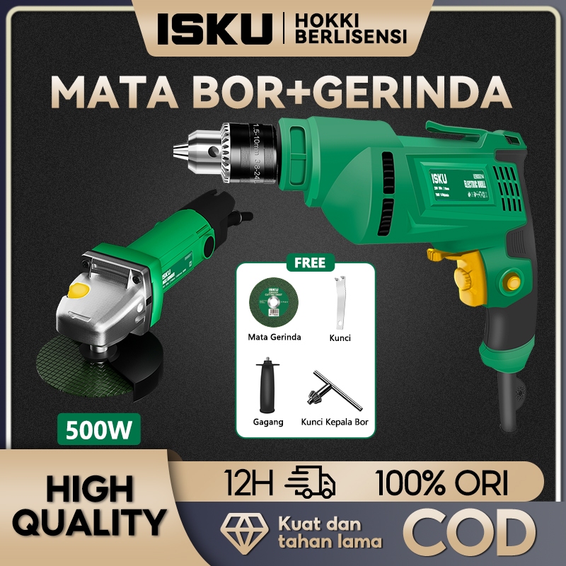 Jual ISKU Mesin Gerinda Tangan 850W/500W Angle Grinder Multifunction ...