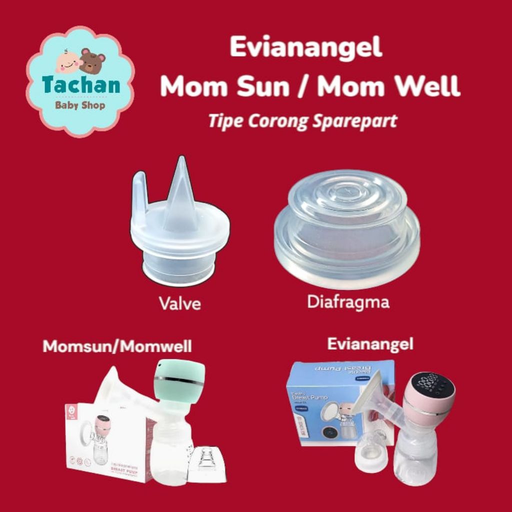 Jual Valve & Diafragma Pompa ASI Evianangel / Momwell /Momsun /dr.osler ...