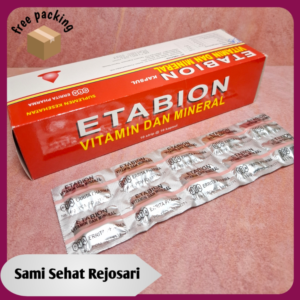 Jual 1 Strip ETABION ISI 10 TABLET | Shopee Indonesia