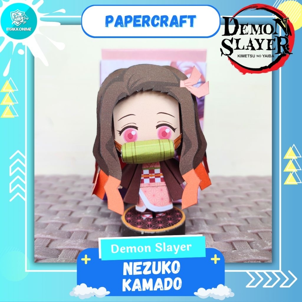 Jual Demon Slayer Paper Craft | Paper Craft Anime Kimetsu No Yaiba ...