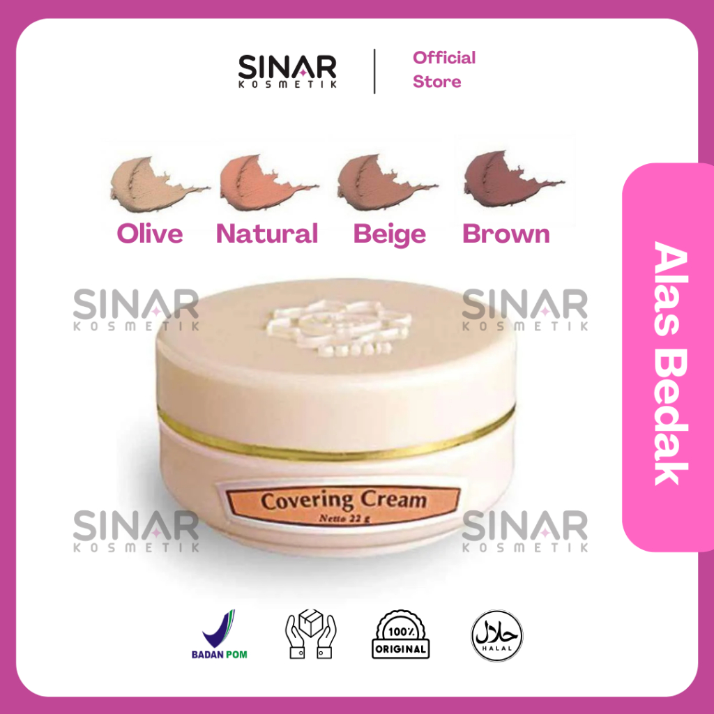 Jual Viva Queen Covering Cream 22gr / Alas Bedak Cream | Shopee Indonesia