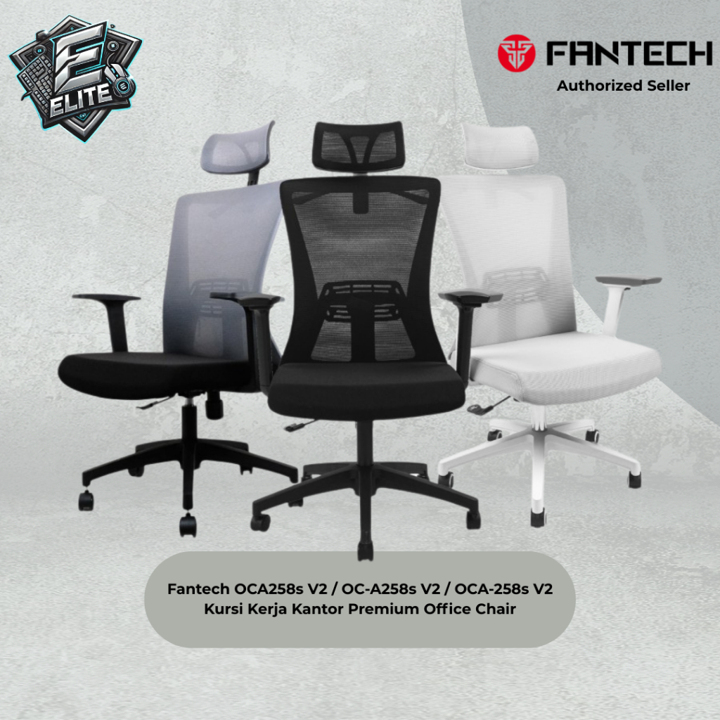 Jual Fantech OCA258s V2 / OC-A258s V2 / OCA-258s V2 Kursi Kerja Kantor ...