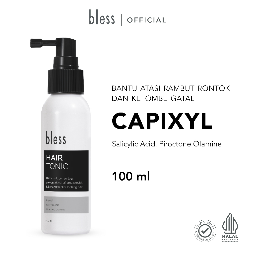 Jual Bless Hair Tonic 100ml | Tonik Rambut Rontok | Shopee Indonesia