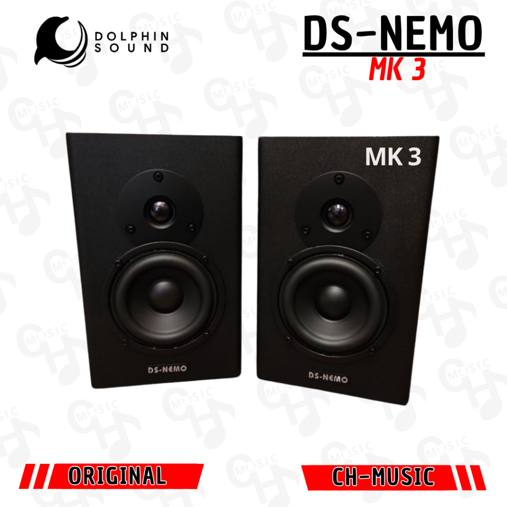 Jual Dolphin Sound DS-NEMO MKIII Speaker Monitor Studio 4" DS NEMO MK3 ...