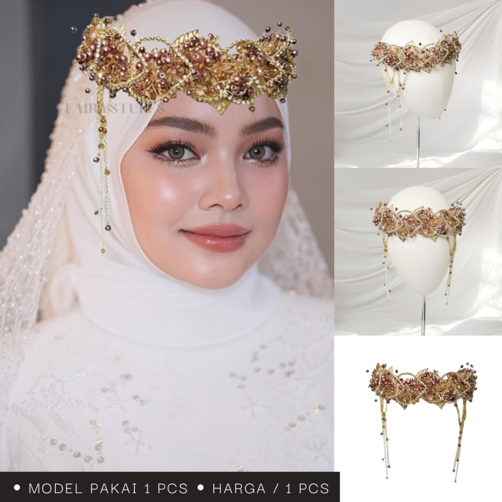 Jual Mahkota Headpiece Hairpiece Pengantin Tradisional Ethnic Adat ...