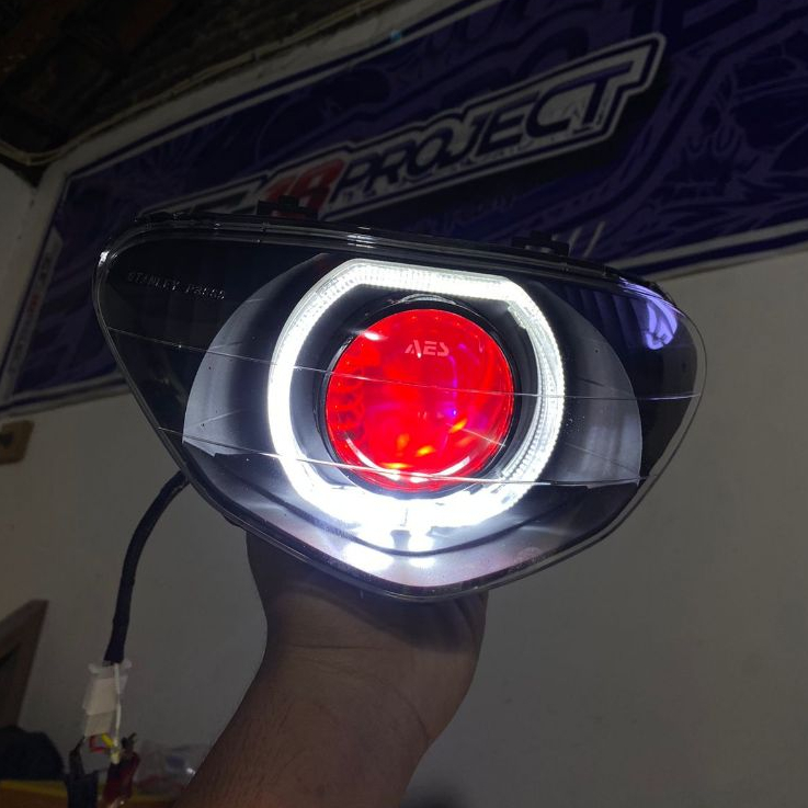 Jual Lampu Biled AES Kustom - Yamaha Mio Sporty | Shopee Indonesia