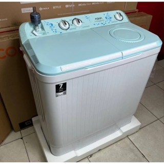Jual MESIN CUCI AQUA QW-9031HT 2 TABUNG HIJAB SERIES 9KG 380 WATT ...