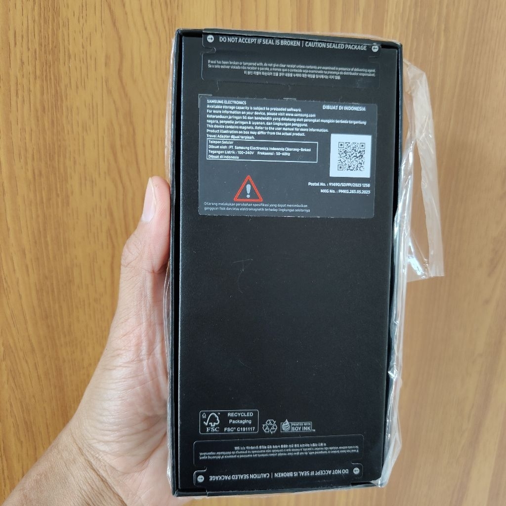 Jual Dus Box Samsung Galaxy Z Flip 5 Mint Resmi Sein Original Copotan ...