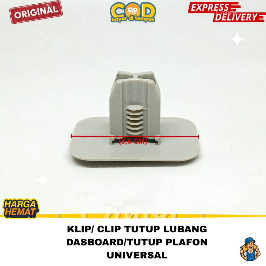 Jual KANCING PLAFON /TUTUP BAUT HANDLE PALFON UNIVERSAL (HARGA SATUAN ...