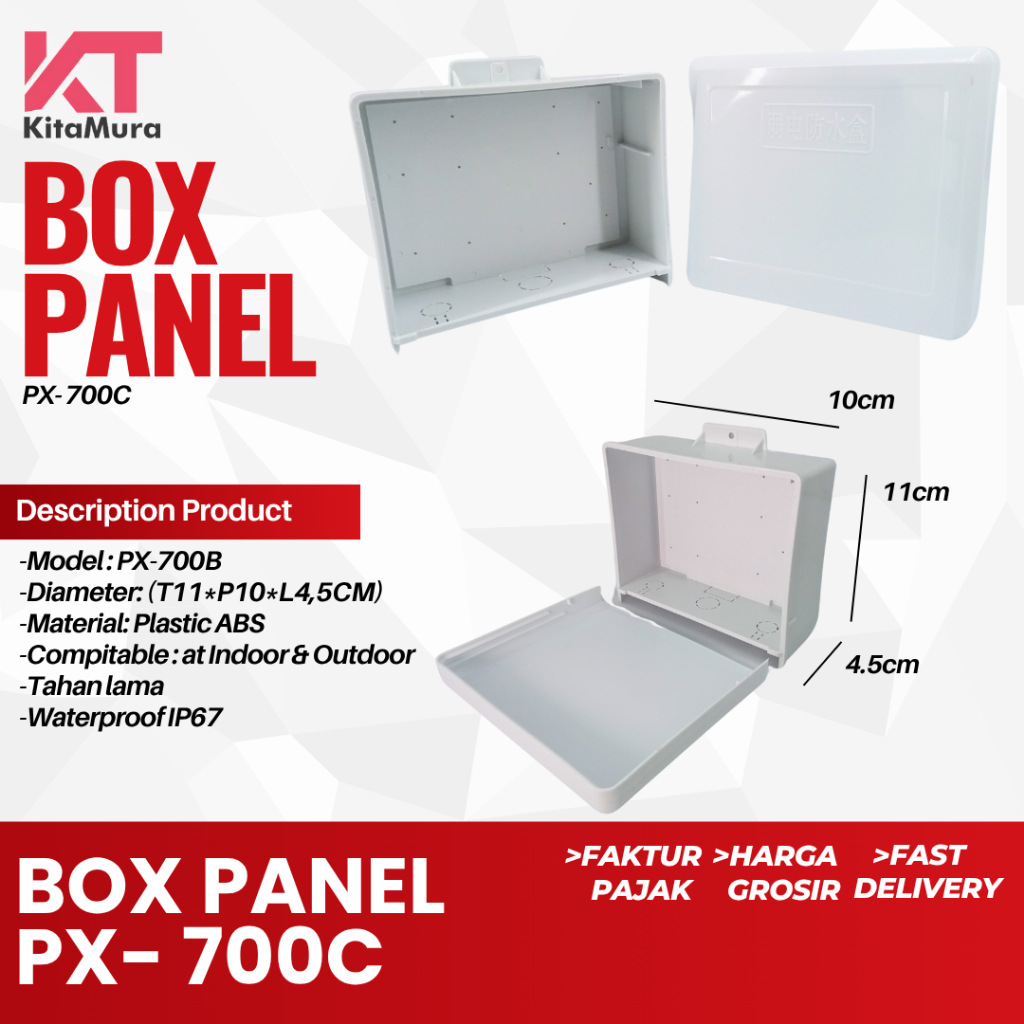 Jual BOX PANEL LISTRIK OUTDOOR 700C-U17 | Shopee Indonesia