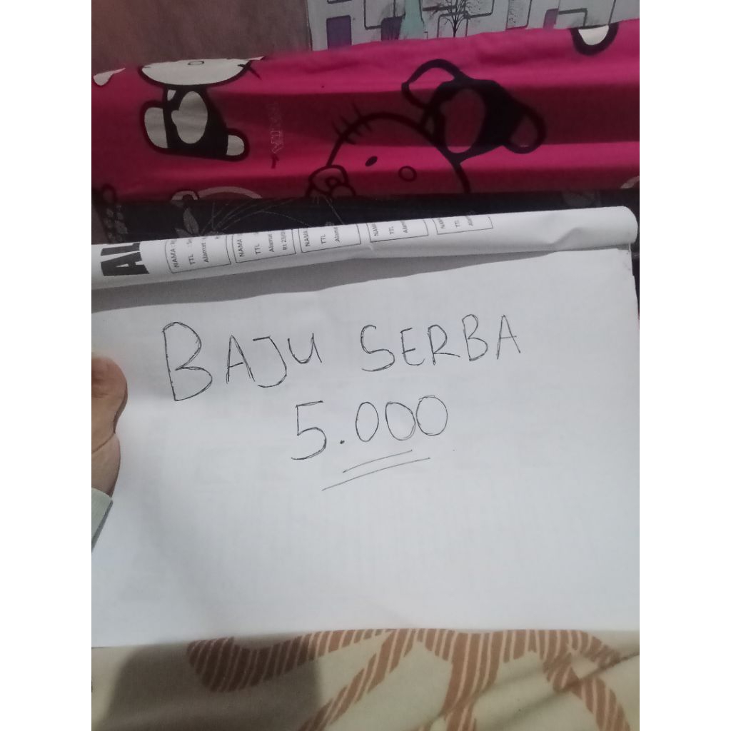 Jual baju serba 5k (barang PRELOVED/barang BEKAS) | Shopee Indonesia